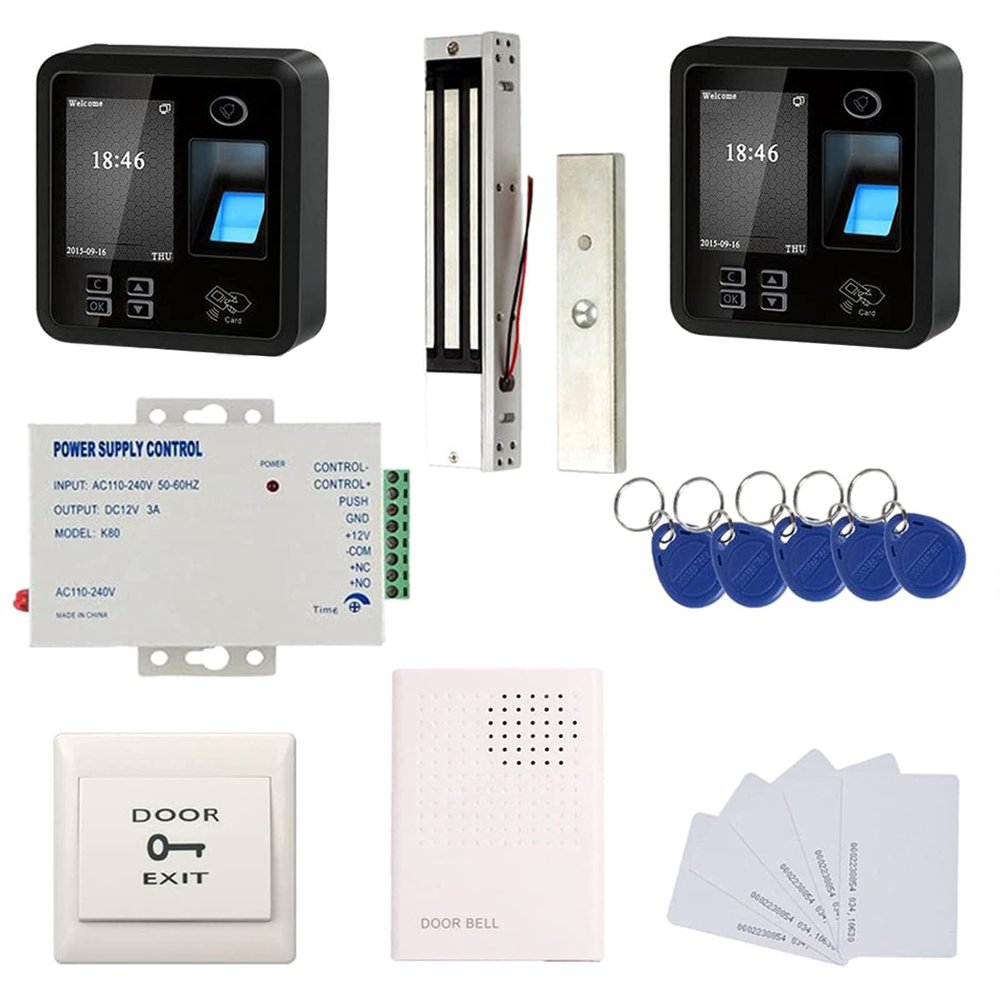 MENGQI-CONTROL Biometric Fingerprint & RFID Access Control System Track ...